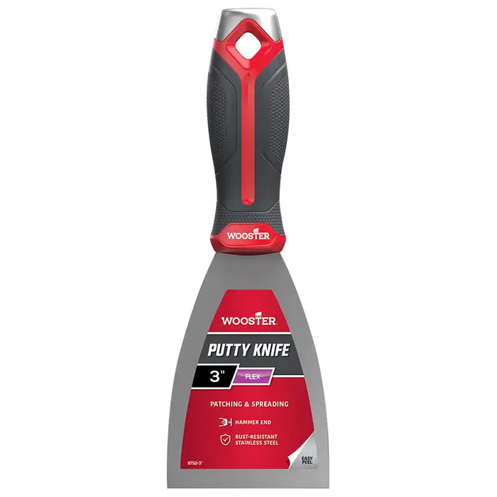 90‐Pack of 3” Wooster 8752 Flexible Putty Knife, Stainless Steel ...