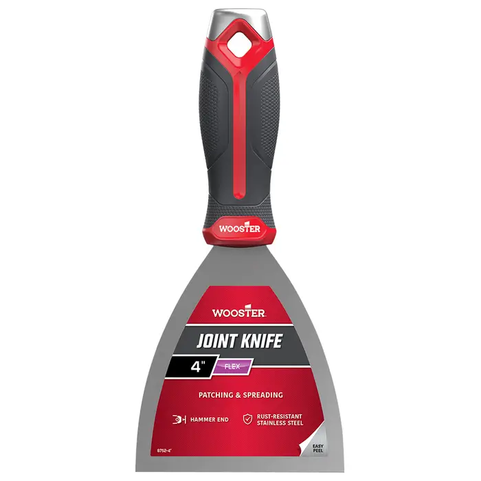 4” Wooster 8752 Flexible Putty Knife, Stainless Steel | Putty Knives ...
